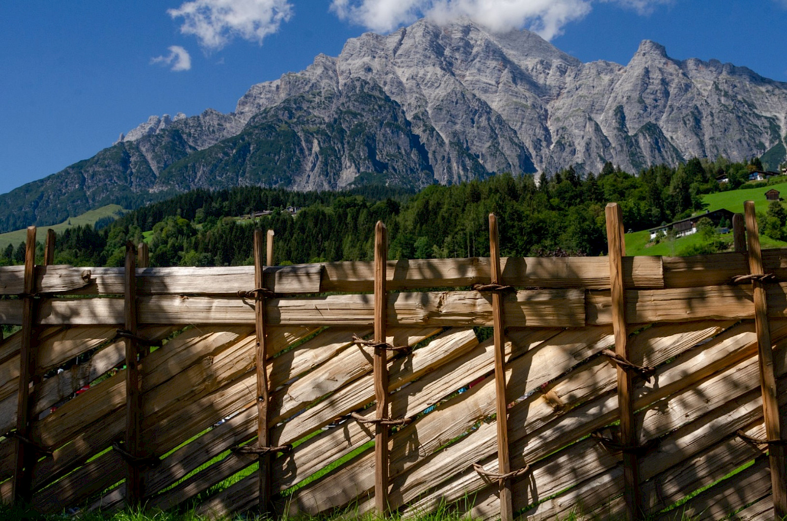 Der Ring Zaun - Historische Zäune in Leogang